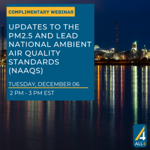 PM2.5 NAAQS - ALL4