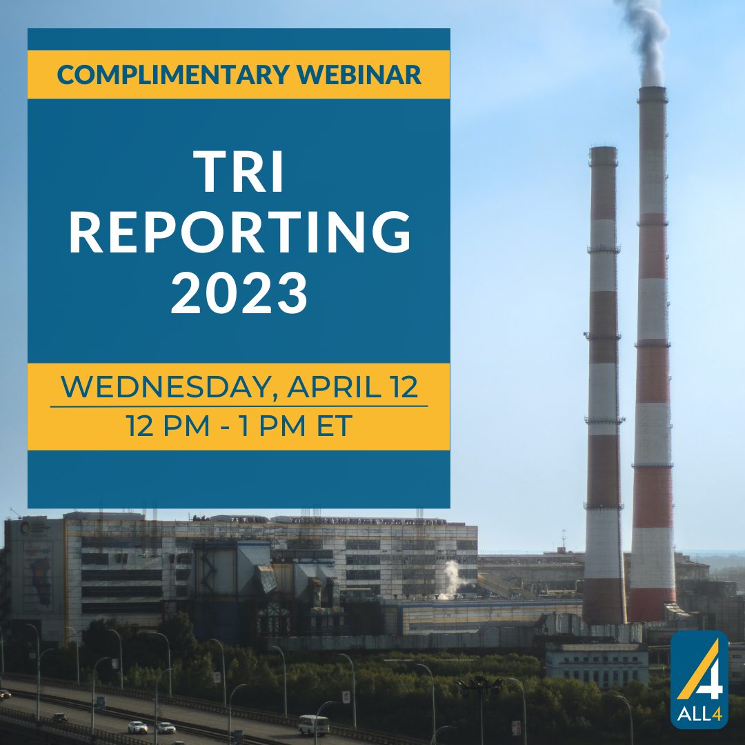 TRI Reporting 2023 - ALL4