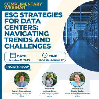 ESG Strategies for Data Centers: Navigating Trends and Challenges - ALL4