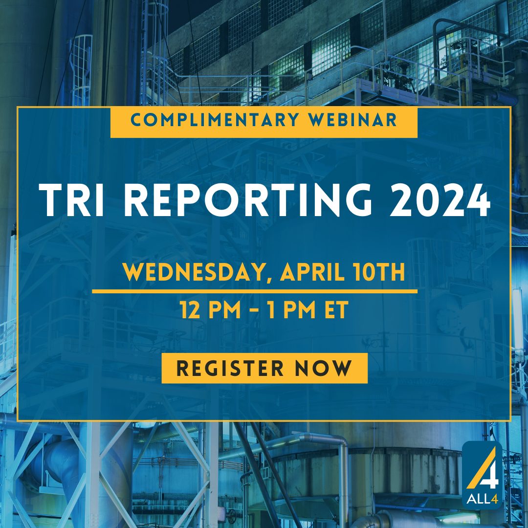 TRI Reporting 2024 - ALL4