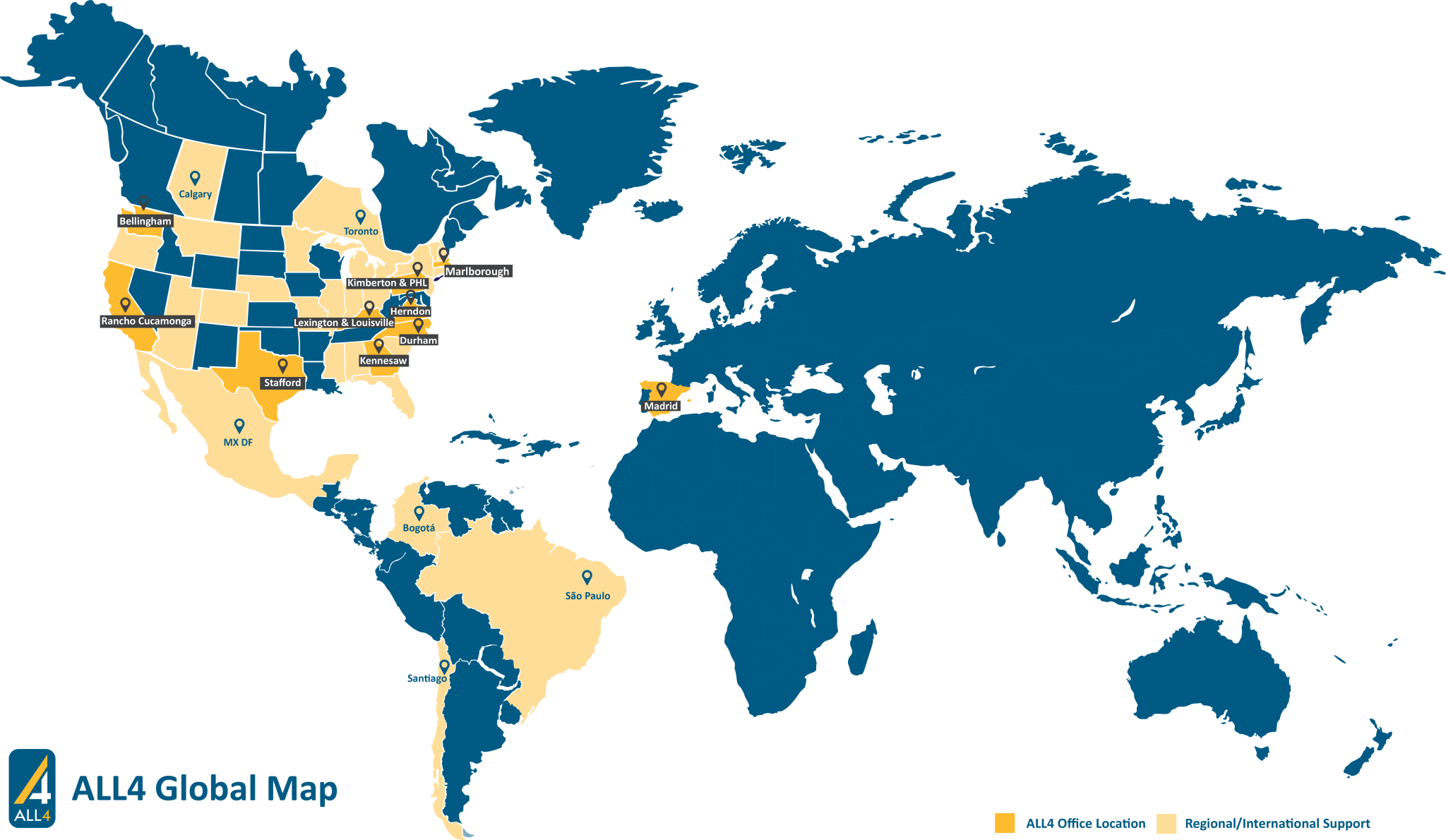 ALL4 Office Locations | ALL4 Environmental Consulting